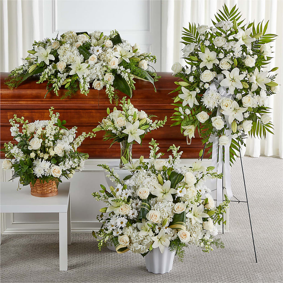 Send same-day funeral flowers to Resthaven Cemetery in Glendale. Yellow ...